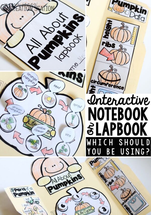 INTERACTIVE NOTEBOOKS OR INTERACTIVE LAPBOOKS? - Mrs. Jones Creation ...