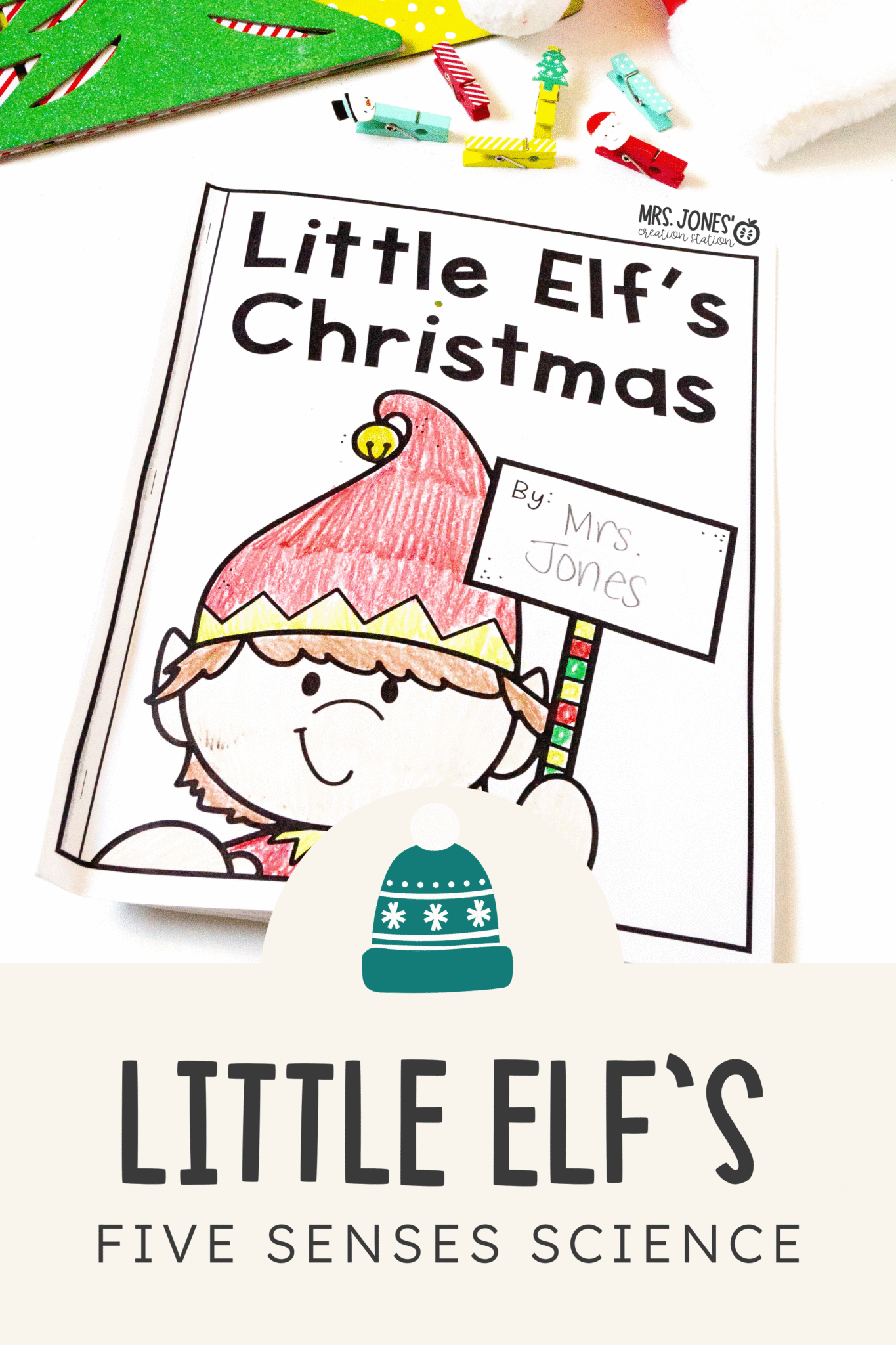 Little Elf’s Five Senses | Christmas Science Activity for Kids