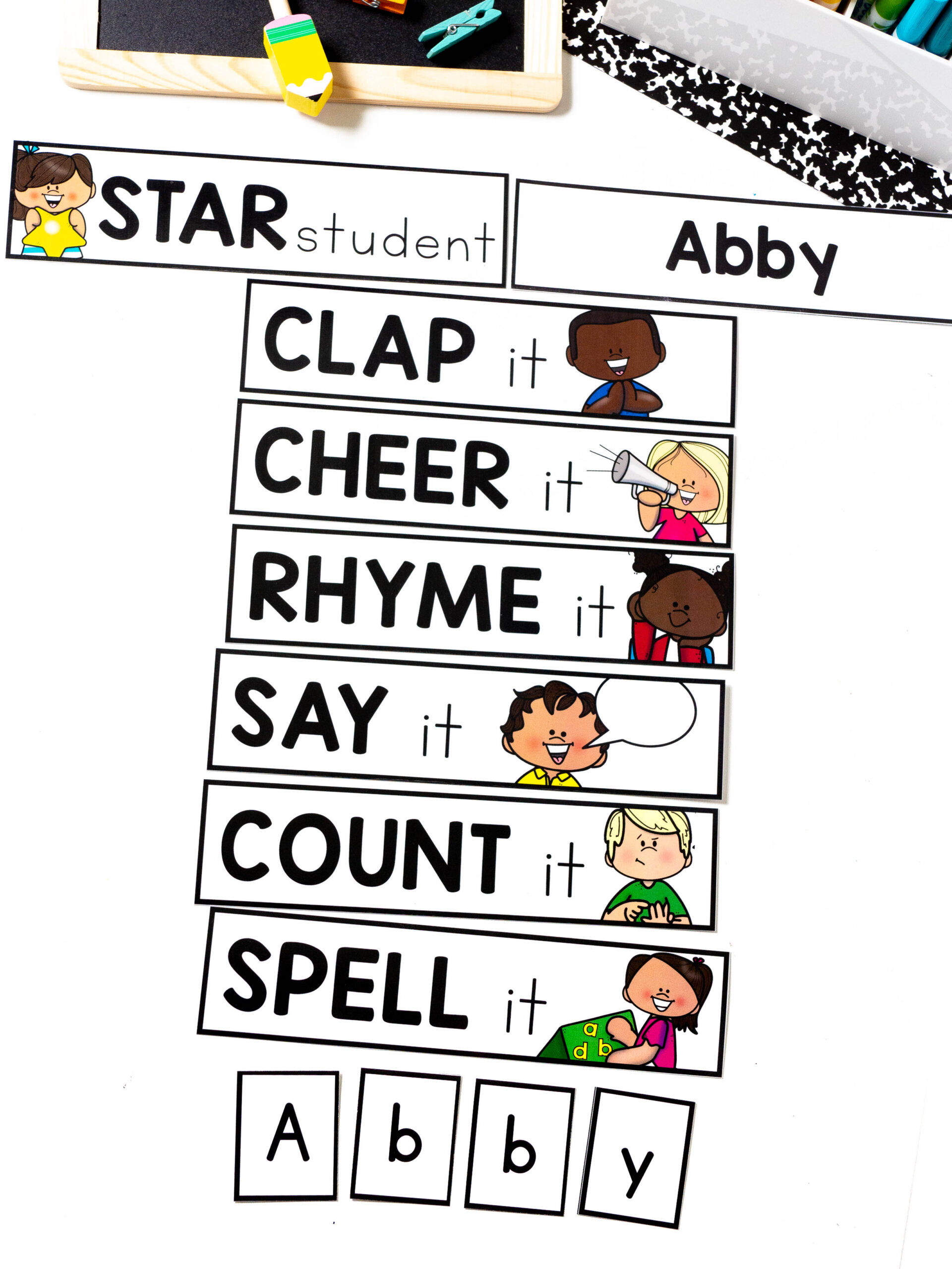 TEACH LITERACY SKILLS WITH STAR STUDENT ROUTINE - Mrs. Jones Creation ...