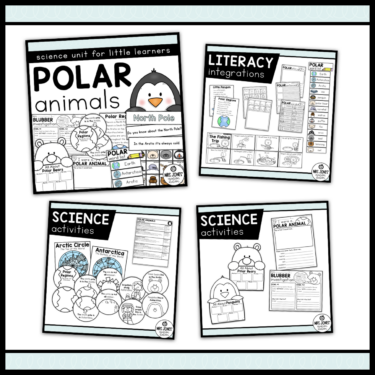 Polar Animals Science Unit | Arctic and Antarctic Animals