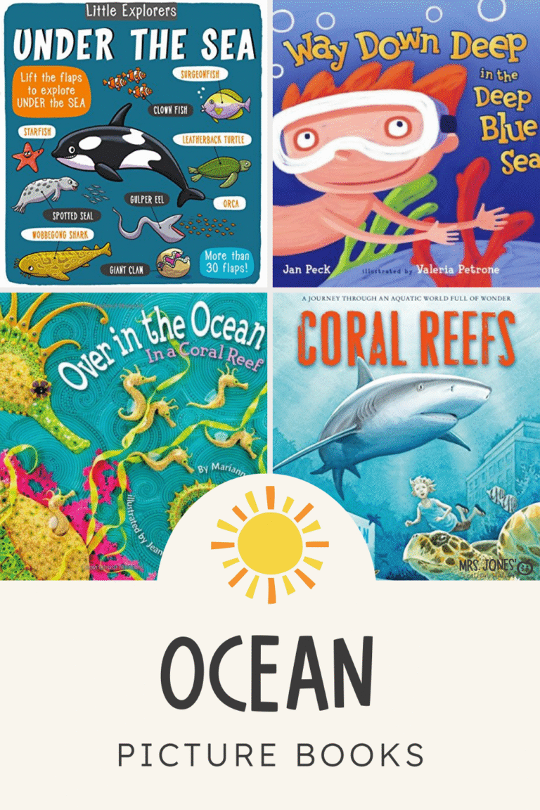 20 OCEAN BOOKS FOR LITTLE LEARNERS - Mrs. Jones Creation Station