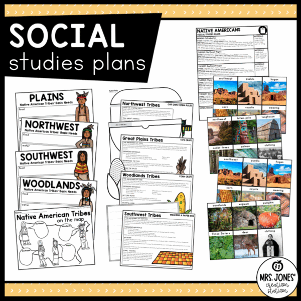 Native American Heritage Unit | Social Studies for Little Learners