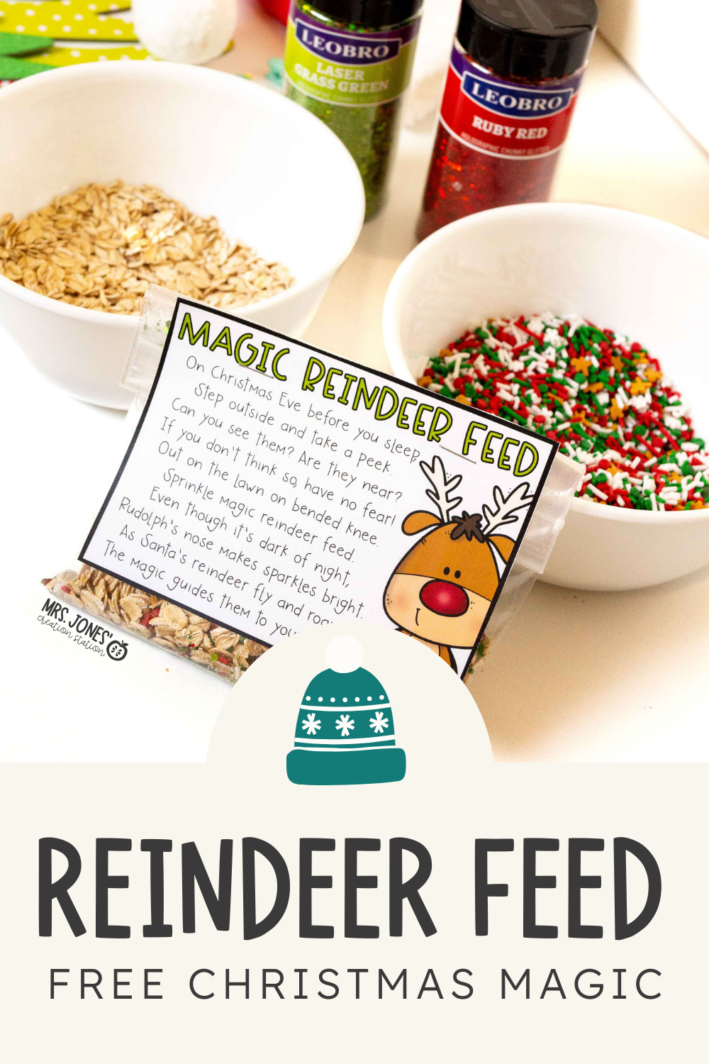 Free Magic Christmas Reindeer