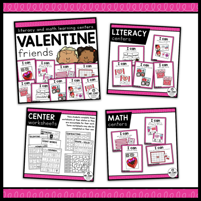 Valentine’s Thematic Unit | Literacy, Math, and Social Studies