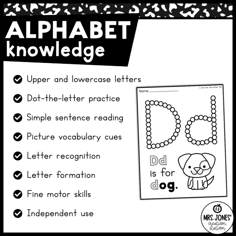 Alphabet Dot the Letter | Letter Recognition and Fine Motor Skills