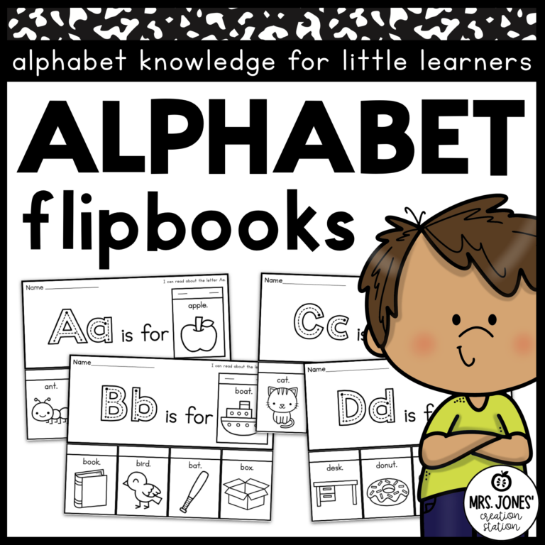 Teaching Letter Recognition with the Letter A Flipbook - Mrs. Jones ...