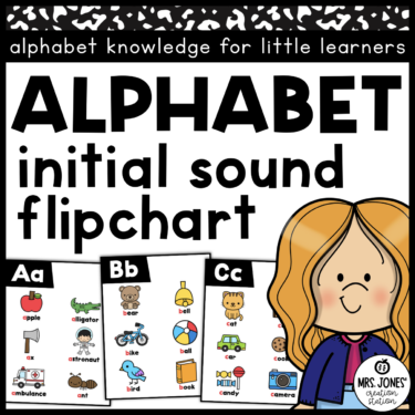 Alphabet Initial Sound Flipchart | Letter Sound Practice Tool