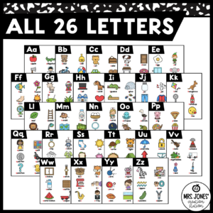 Alphabet Initial Sound Flipchart | Letter Sound Practice Tool
