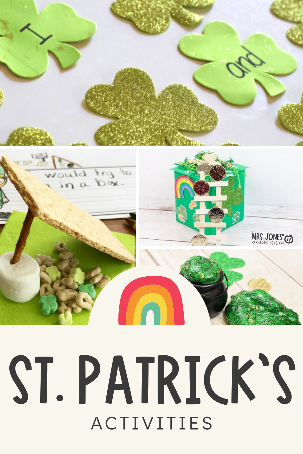ST. PATRICK'S DAY ACTIVITIES FOR LITTLE LEARNERS - Mrs. Jones Creation ...