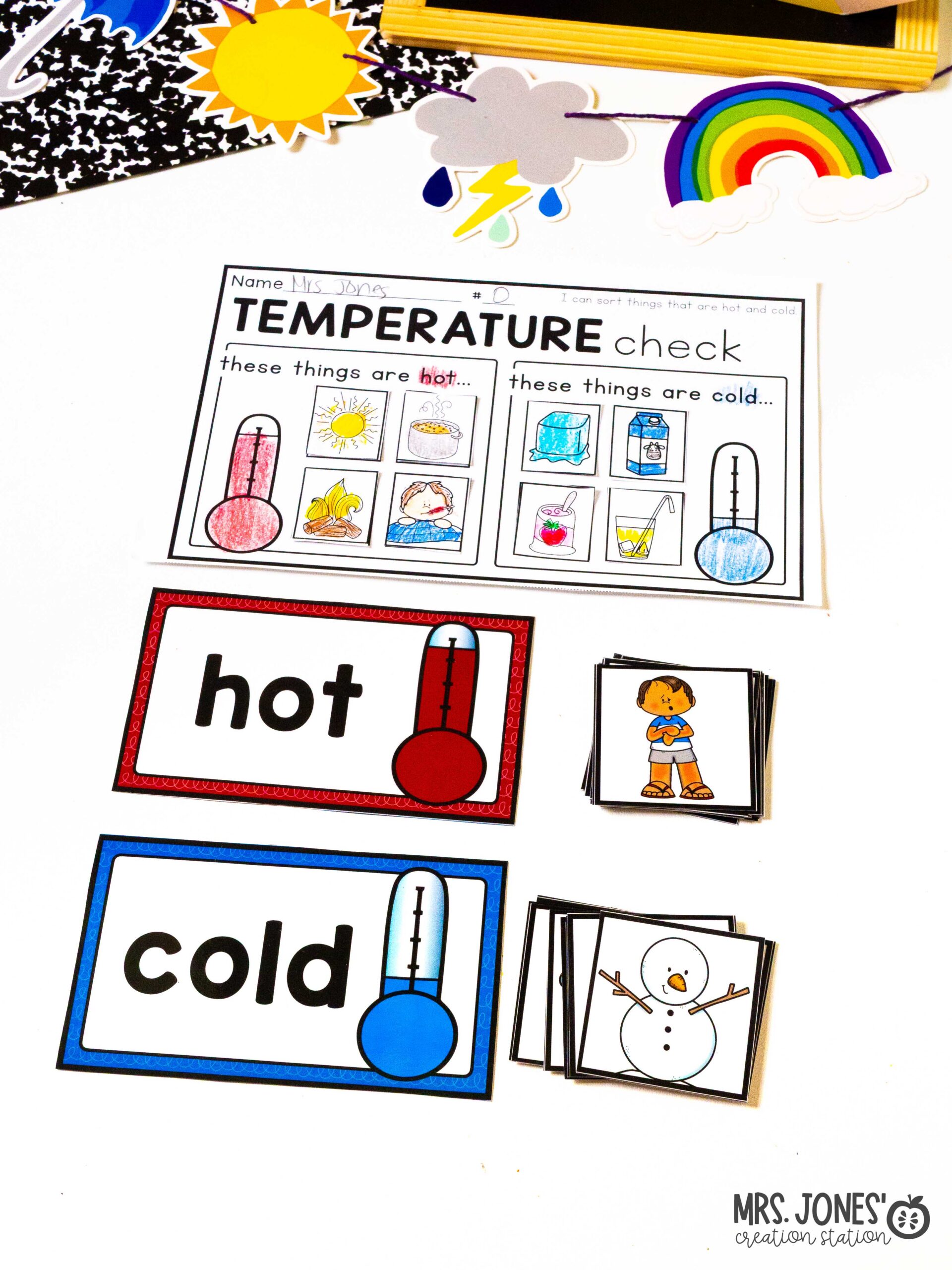 Weather Science Lessons for Kindergarten and Early Elementary