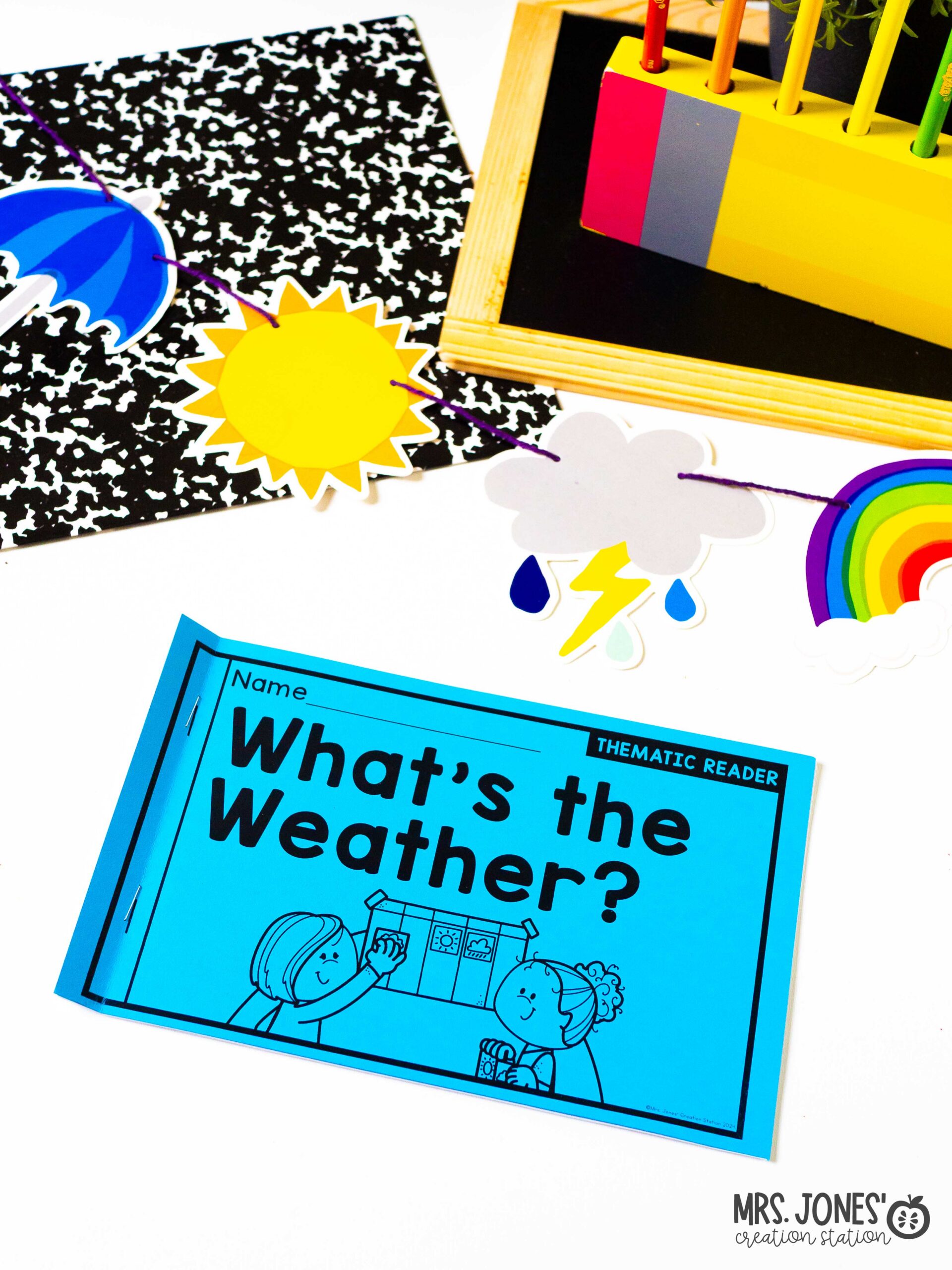 Weather Science Lessons for Kindergarten and Early Elementary