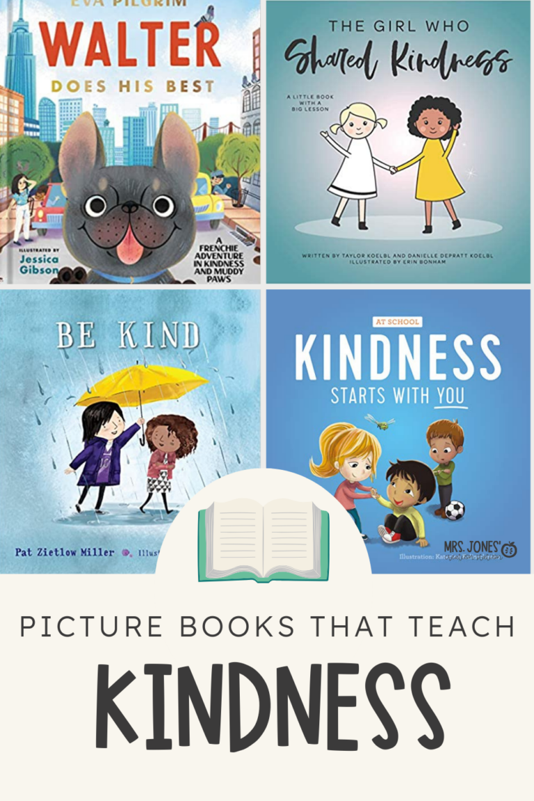 KINDNESS PICTURE BOOKS YOU NEED IN YOUR CLASSROOM - Mrs. Jones Creation ...