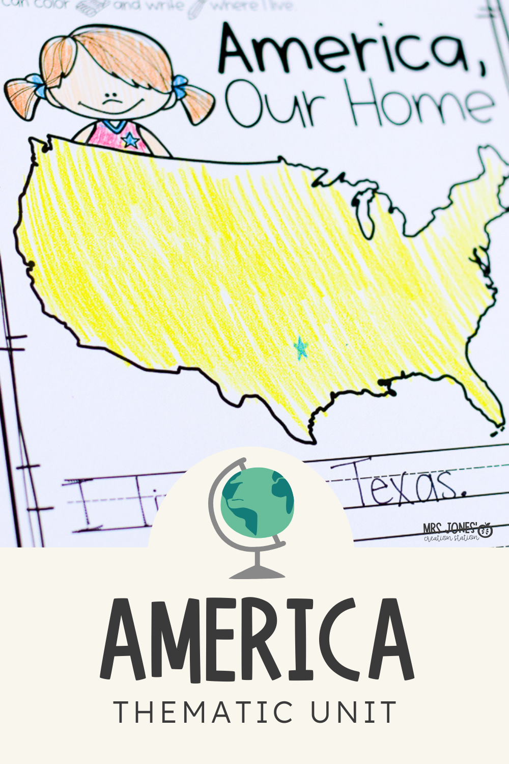 ALL ABOUT AMERICA ACTIVITIES - Mrs. Jones Creation Station