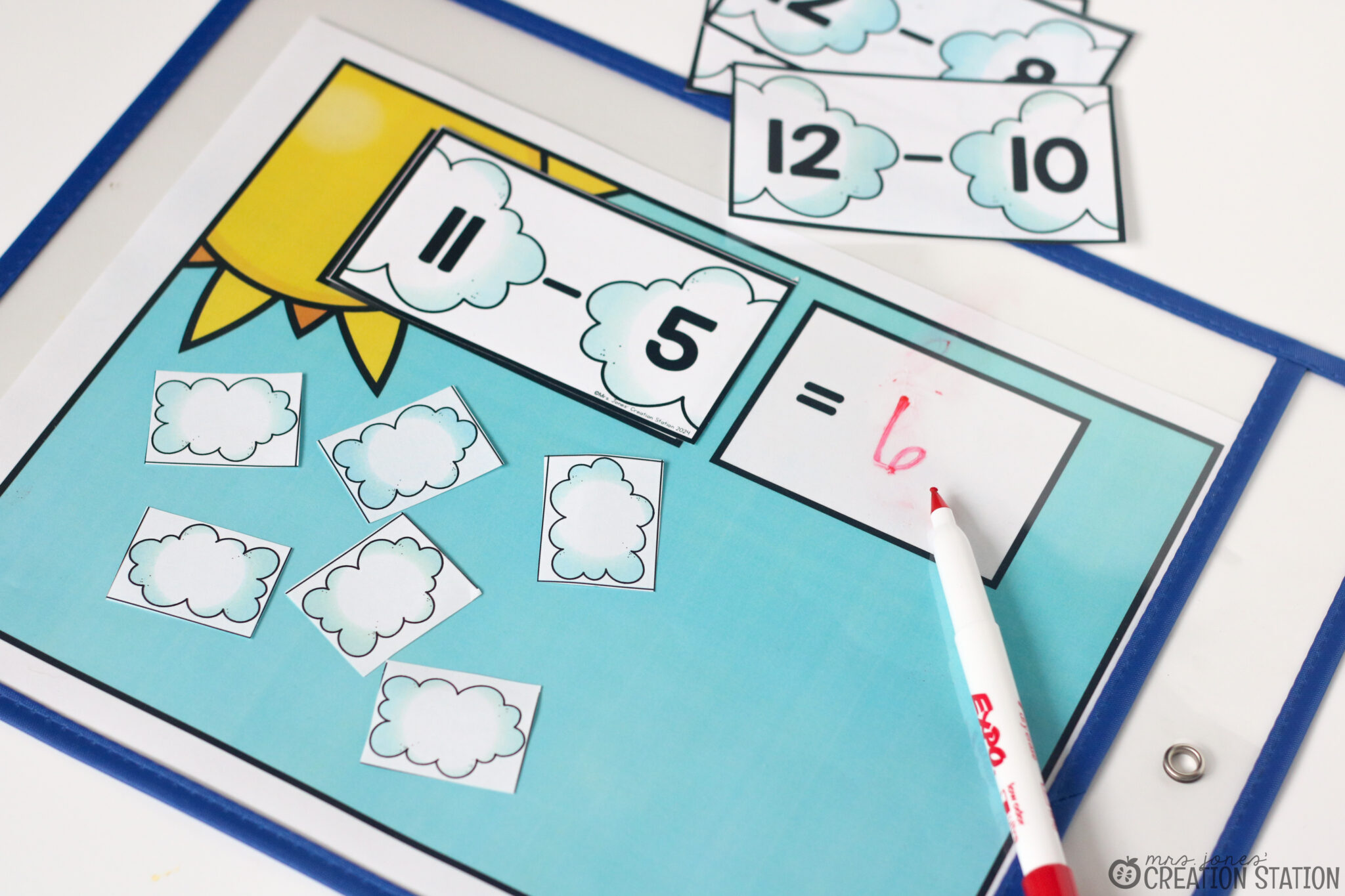 FREE SUBTRACTION PRACTICE - Mrs. Jones Creation Station