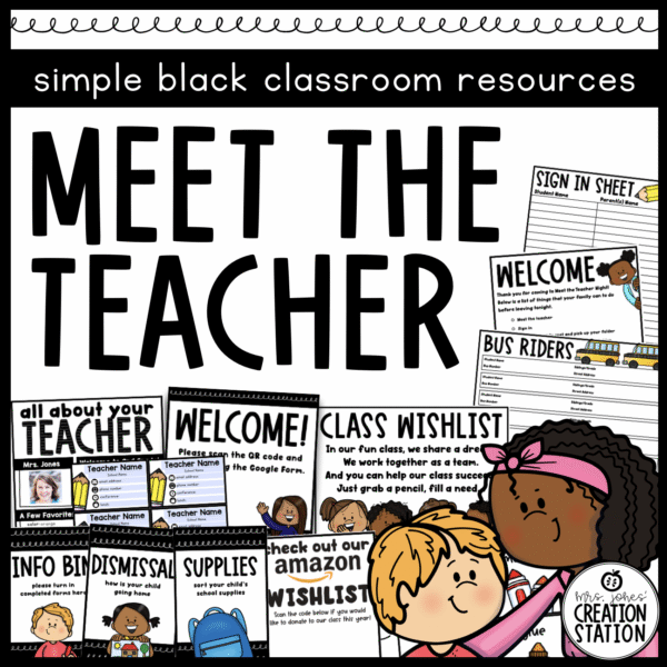 ALL ABOUT YOUR TEACHER PRINTABLE - Mrs. Jones Creation Station