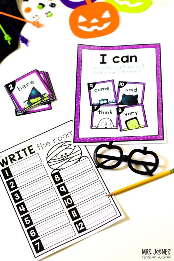 HALLOWEEN LITERACY CENTERS - Mrs. Jones Creation Station