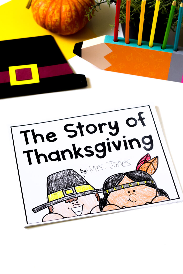 THE FIRST THANKSGIVING ACTIVITY - Mrs. Jones Creation Station