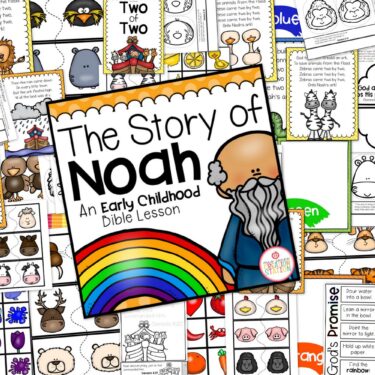 NOAH'S ARK BIBLE LESSON - Mrs. Jones Creation Station