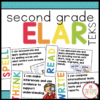 SECOND GRADE ELAR TEKS POSTERS - Mrs. Jones Creation Station