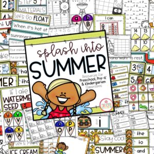 SUMMER THEMATIC UNIT - Mrs. Jones Creation Station