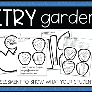 POETRY VOCABULARY AND ELEMENTS - Mrs. Jones Creation Station