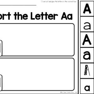 ALPHABET SORTING PRINTABLES - Mrs. Jones Creation Station