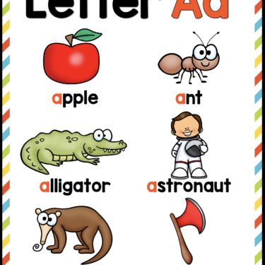 ALPHABET FLIP CHART FOR LETTER AND INITIAL SOUNDS - Mrs. Jones Creation ...