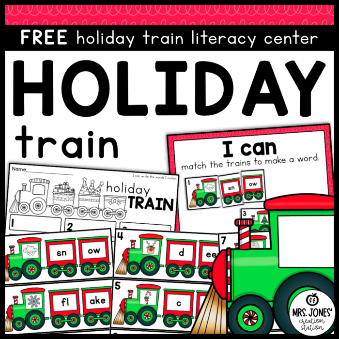 HOLIDAY RIME AND ONSET ACTIVITY - Mrs. Jones Creation Station