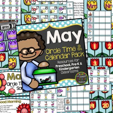 MAY CALENDAR AND CIRCLE TIME RESOURCES - Mrs. Jones Creation Station