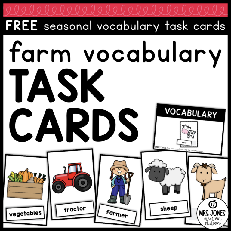 INTERACTIVE FARM BOOK FOR LITTLE LEARNERS - Mrs. Jones Creation Station