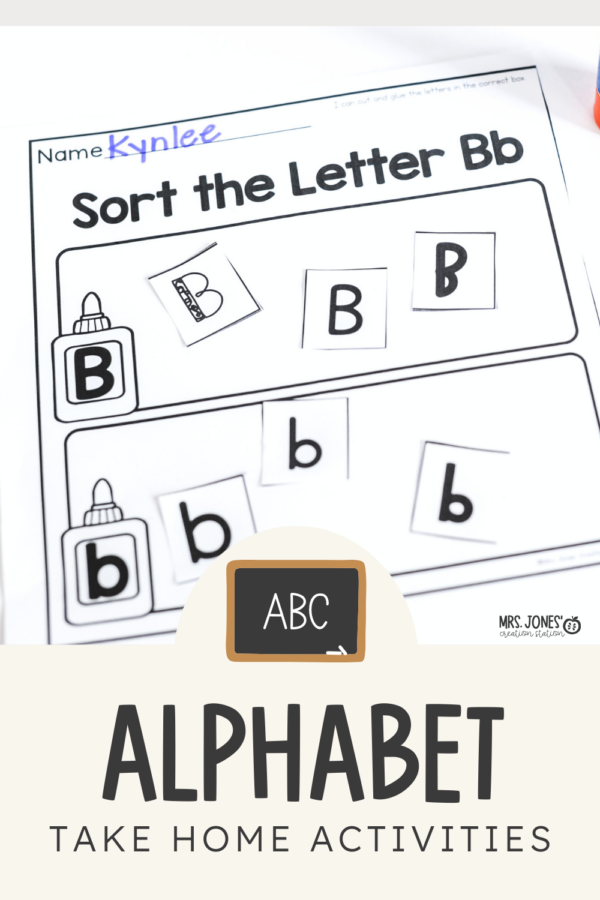 ALPHABET - Mrs. Jones Creation Station