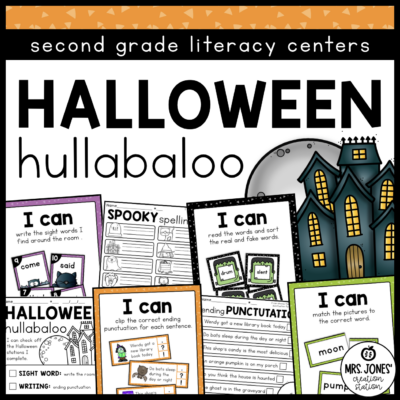 HALLOWEEN LITERACY CENTERS - Mrs. Jones Creation Station