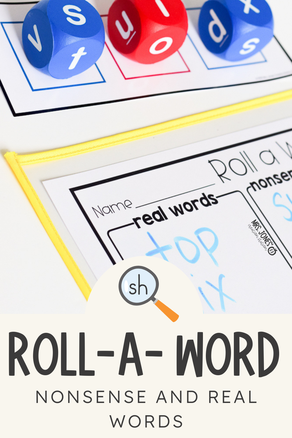 MAKING WORDS - Mrs. Jones Creation Station