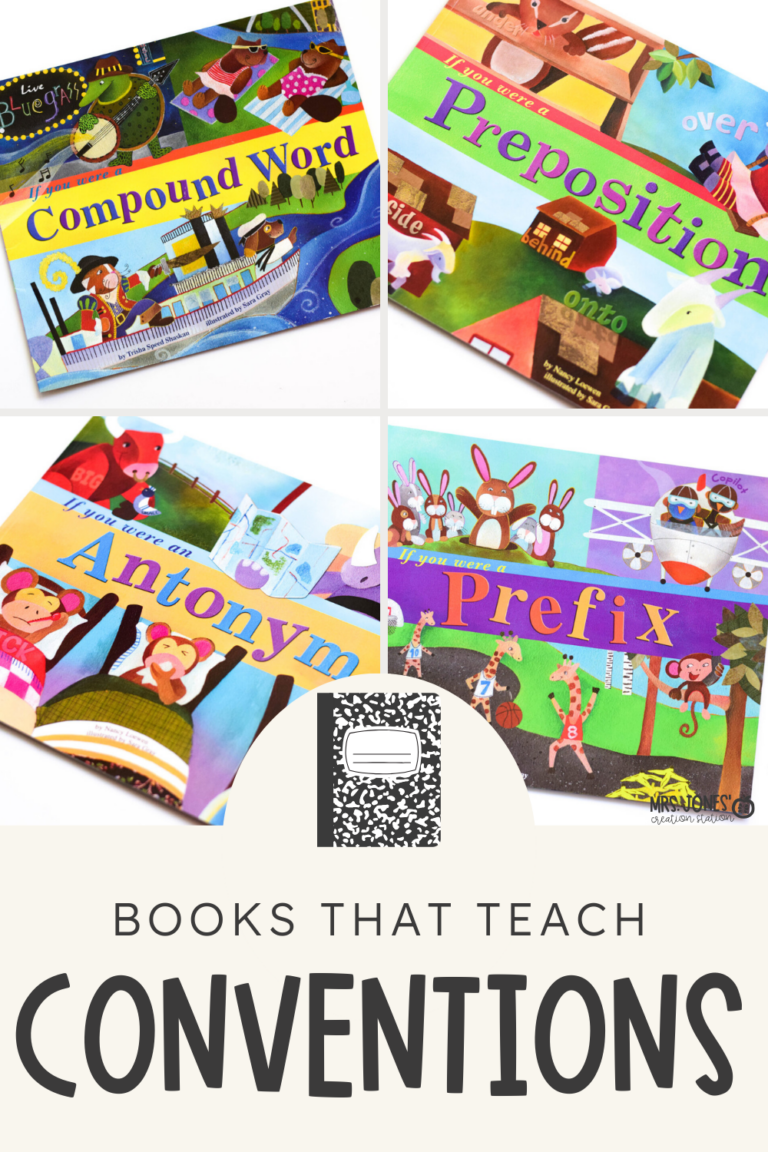 PICTURE BOOKS FOR WRITING CONVENTIONS - Mrs. Jones Creation Station
