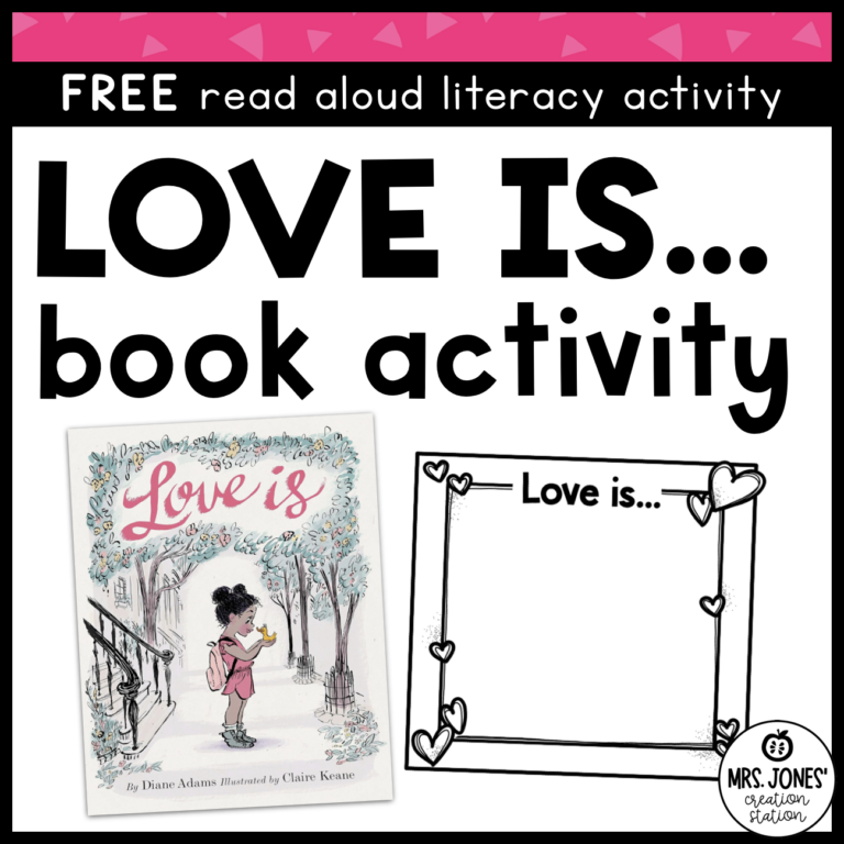 A Lesson on Love for Little Ones- Mrs. Jones' Creation Station