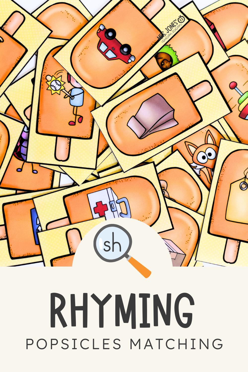 SUMMER RHYMING GAME - Mrs. Jones Creation Station
