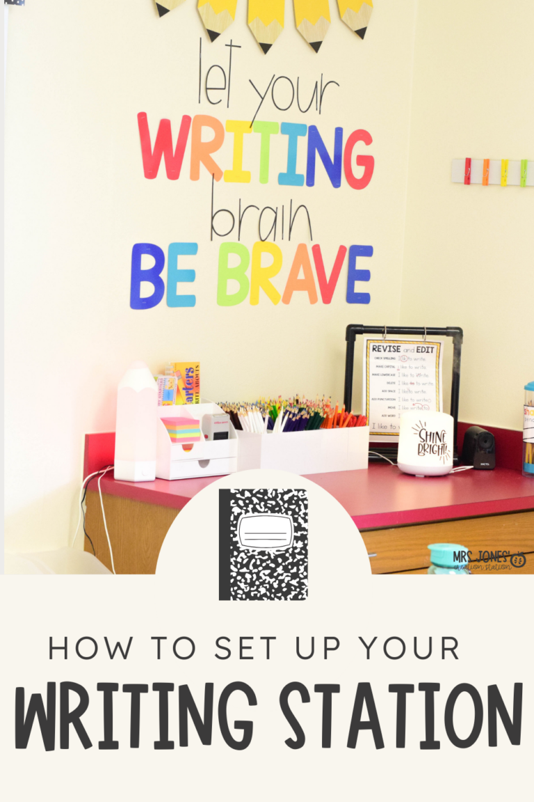 HOW TO CREATE AN EFFECTIVE WRITING SPACE FOR LEARNERS - Mrs. Jones ...