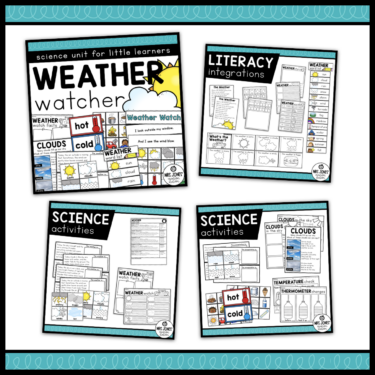 WEATHER THEMATIC SCIENCE BUNDLE - Mrs. Jones Creation Station