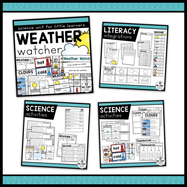 WEATHER THEMATIC SCIENCE BUNDLE - Mrs. Jones Creation Station