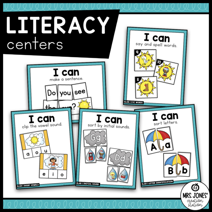 WEATHER LITERACY AND MATH CENTERS - Mrs. Jones Creation Station