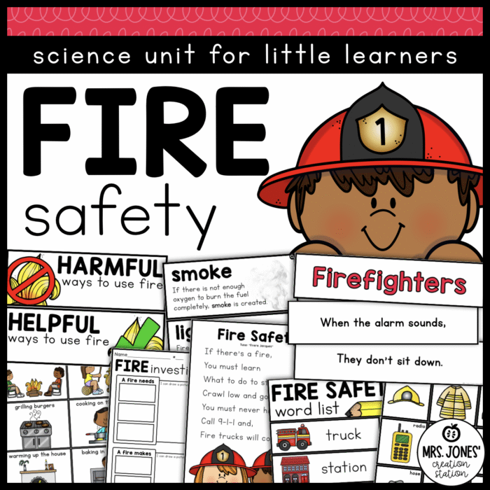 20 FIRE SAFETY BOOKS FOR KIDS - Mrs. Jones Creation Station