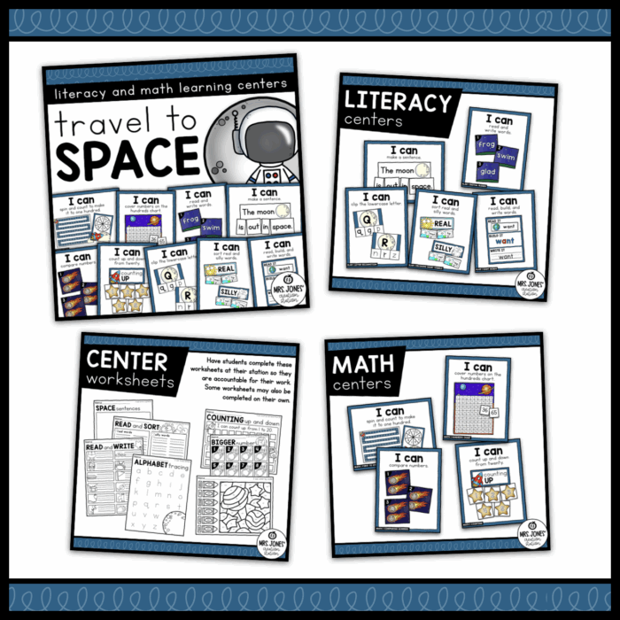SPACE THEMATIC SCIENCE BUNDLE - Mrs. Jones Creation Station