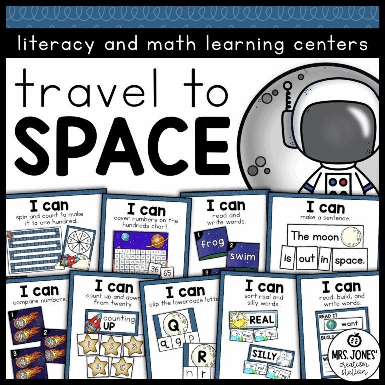 SPACE THEMATIC SCIENCE BUNDLE - Mrs. Jones Creation Station