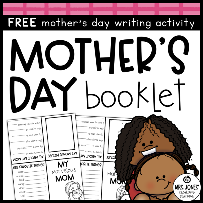 MOTHER'S DAY BOOKLET FOR LITTLE GIVERS - Mrs. Jones Creation Station