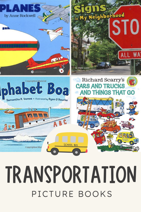 20 TRANSPORTATION BOOKS - Mrs. Jones Creation Station