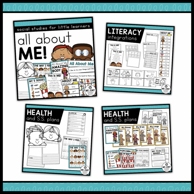 ALL ABOUT ME BUNDLE - Mrs. Jones Creation Station