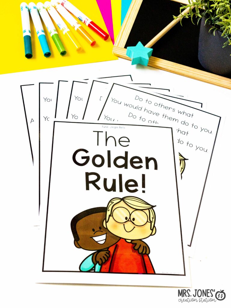 GOLDEN RULE LESSON FOR KIDS - Mrs. Jones Creation Station