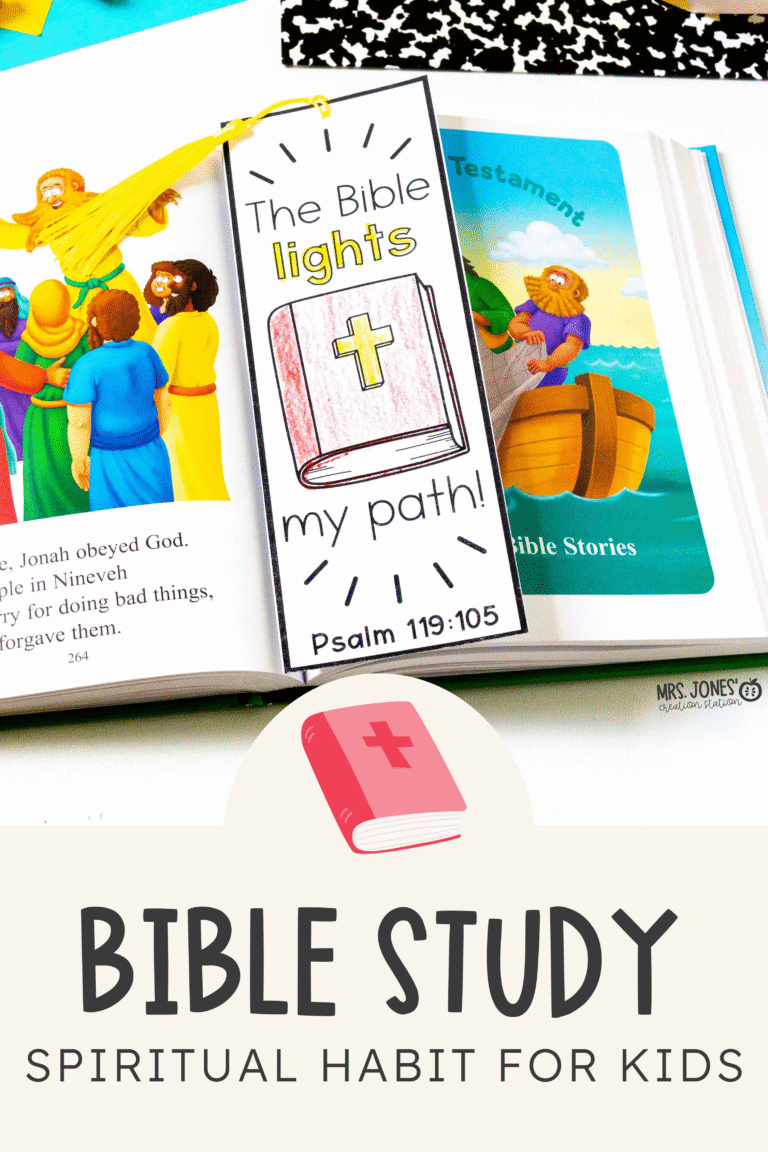 Teaching Kids to Study the Bible | Time to Study Lesson